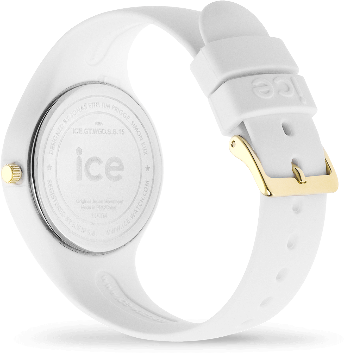 Download Ice Glitter - White Gold - Ice-watch Ice Duo PNG Image with No ...