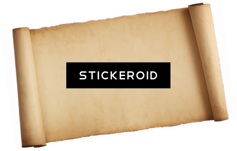 Download Golden Red Scroll Banner - Paper PNG Image with No Background ...