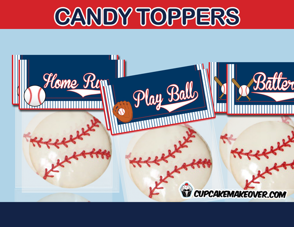 Download Sports Baseball Treat Bag Toppers - Free Baseball Treat Bag ...