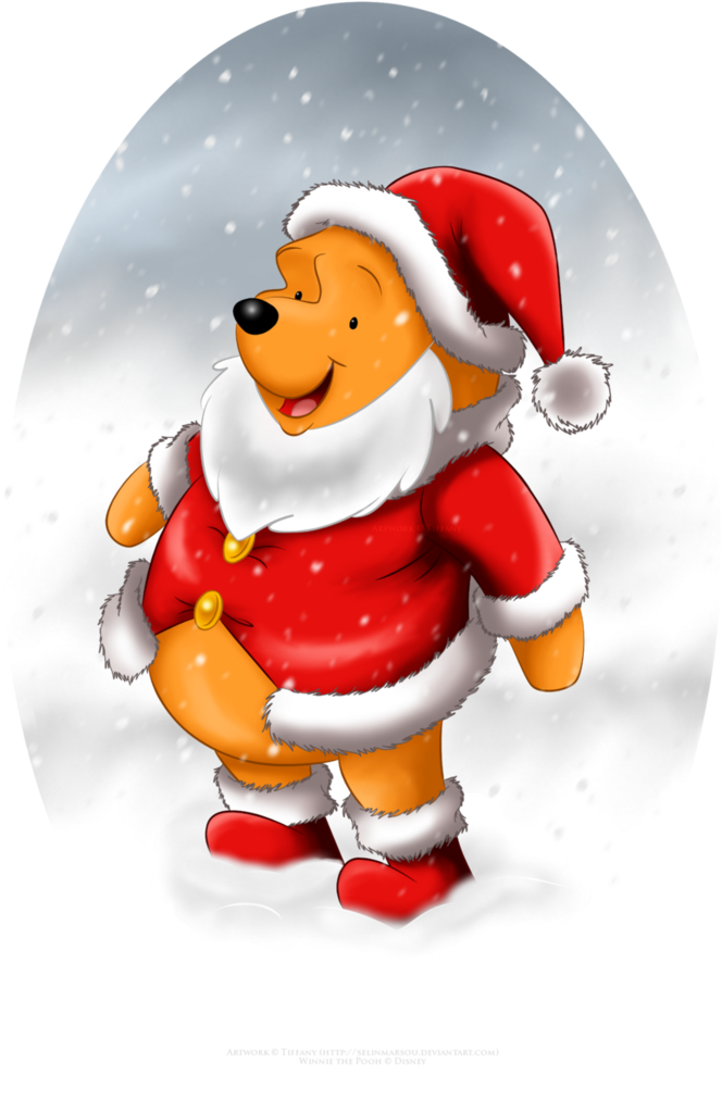 Download Winnie The Pooh Images Winnie The Pooh As Santa Hd - Winnie ...