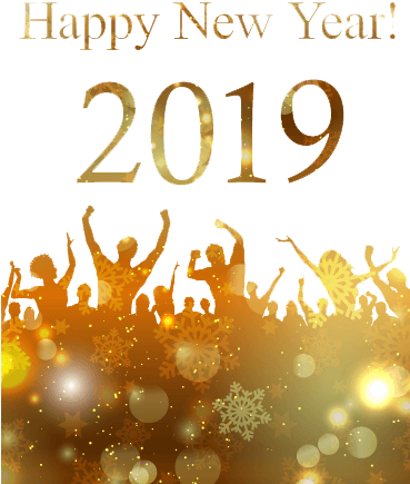 Download New Year Party 2019 PNG Image with No Background - PNGkey.com
