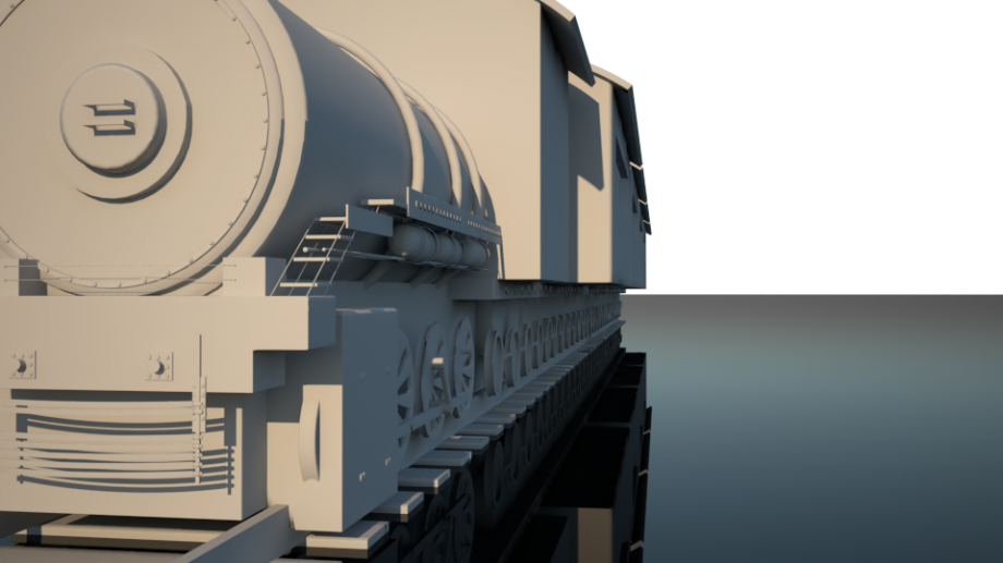 Download Train Royalty-free 3d Model - Autodesk Maya PNG Image with No ...