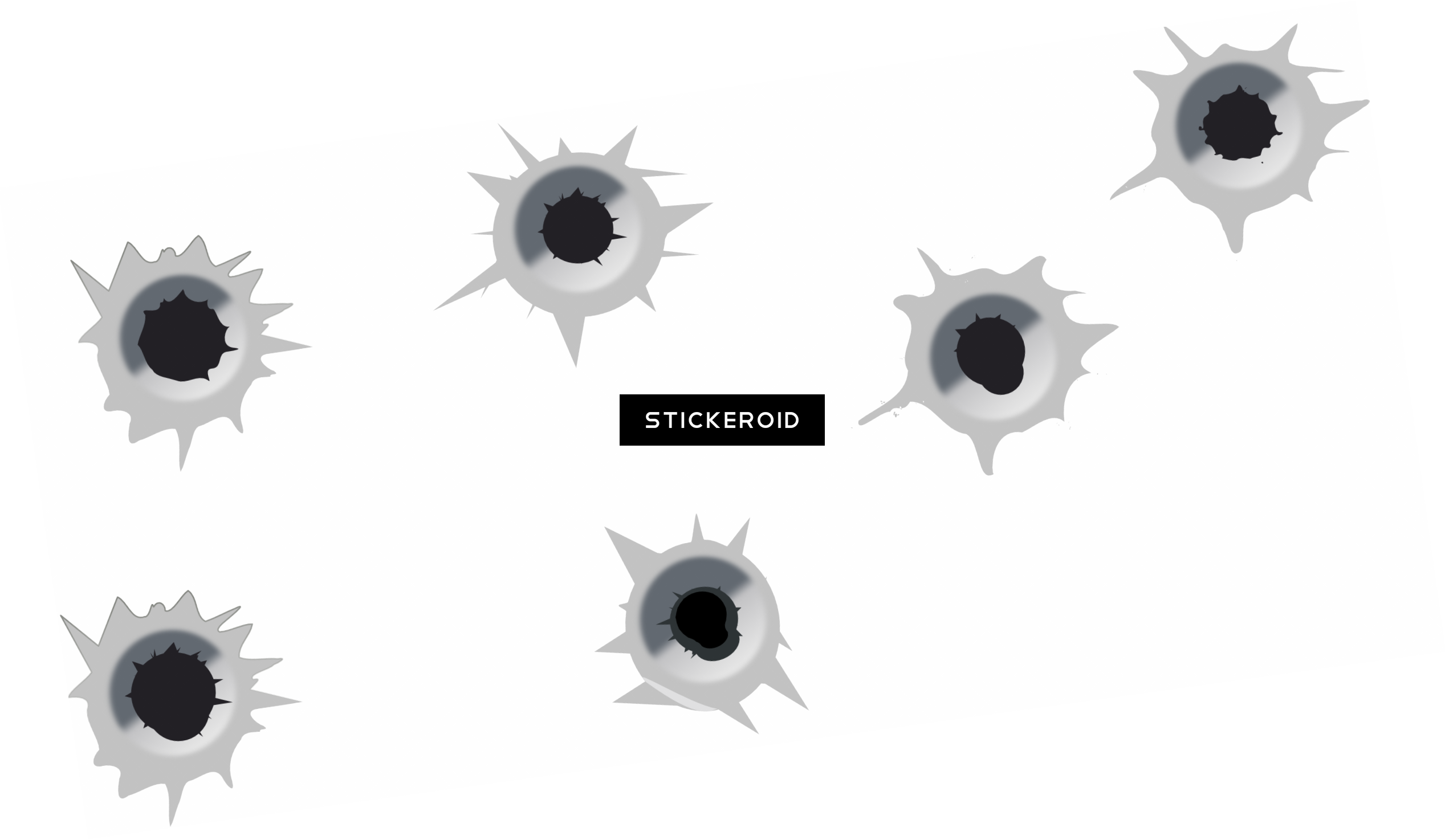 Download Bullet Shot Hole Holes - Bullet Holes Transparent PNG Image ...