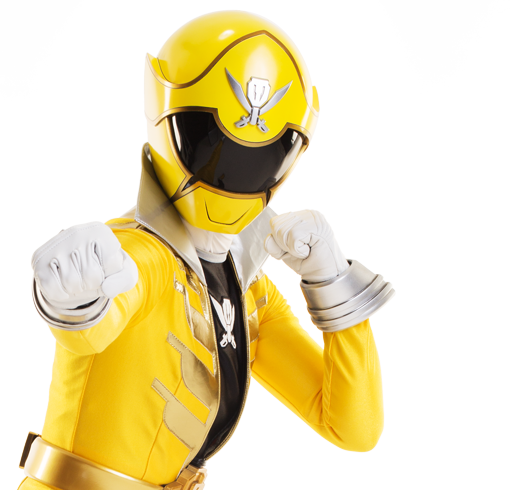Download The Yellow Ranger - Yellow Ranger Super Megaforce PNG Image ...