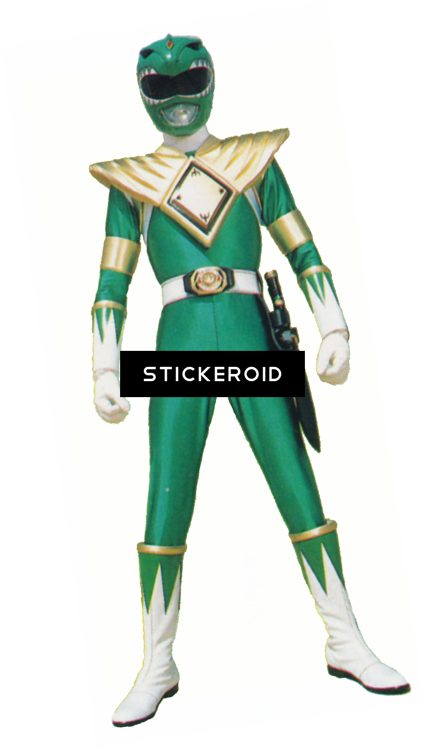 Download Power Rangers - Fantasia Power Rangers Verde PNG Image with No ...