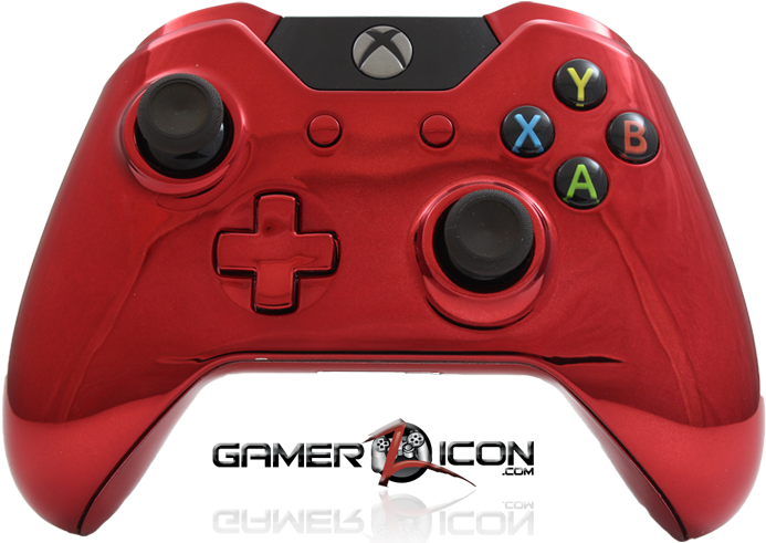 Download Marine Grade Hydrodipped Finish - Xbox One Red Chrome ...