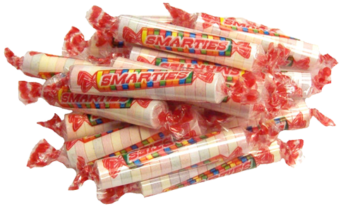 Download Smarties 15-tablet Candy Rolls - Smarties Candy PNG Image with ...