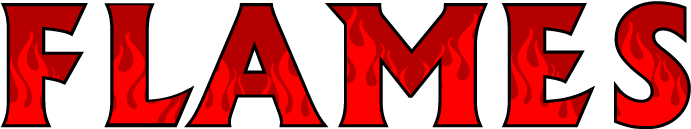 Download Fire Font Color Images Two Embroidery - Flames Font PNG Image ...