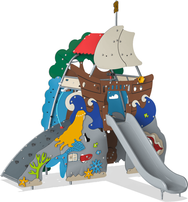 Download Kompan Little Mermaid And Tinderbox - Cartoon PNG Image with ...