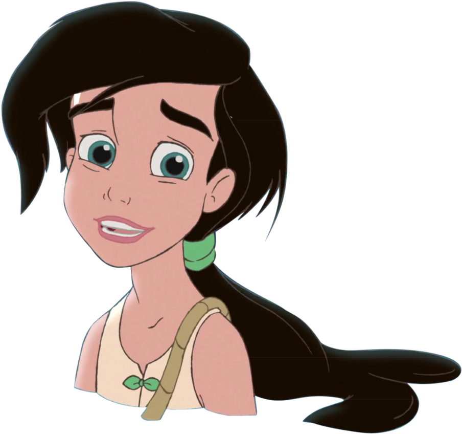 Download The Little Mermaid Face - Little Mermaid 2 Melody Face PNG ...