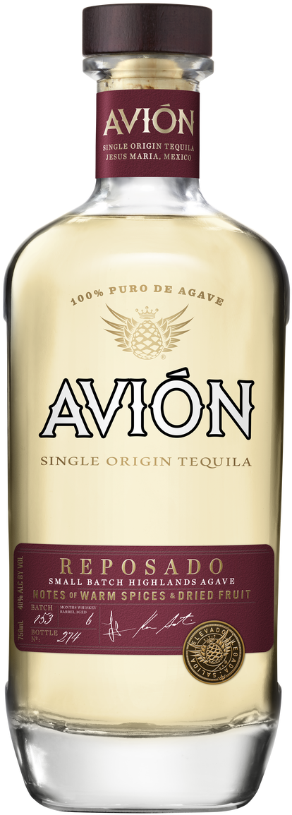 Avion Reposado Tequila - Avion Tequila Anejo - Free Transparent PNG ...