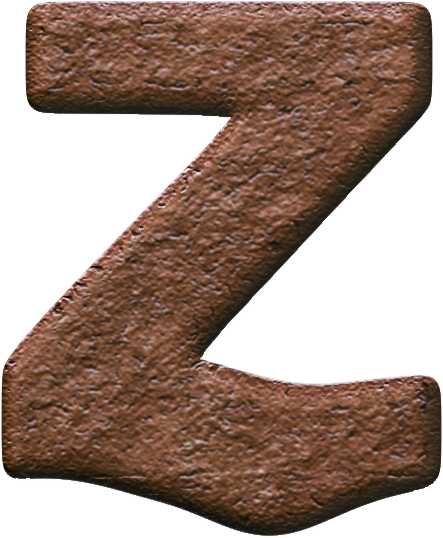 Download Presentation Alphabet Set - Mud Pies Letter Z PNG Image with ...