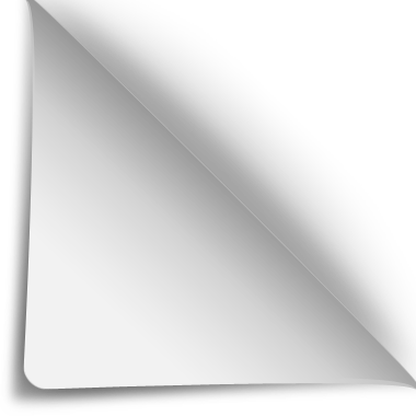 Curled Page - Peeling Of Page Png - Free Transparent PNG Download - PNGkey