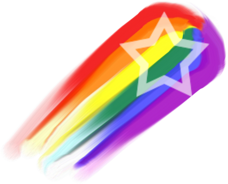 Download Rainbow Shooting Star By Alfier15000 On Clipart Library ...