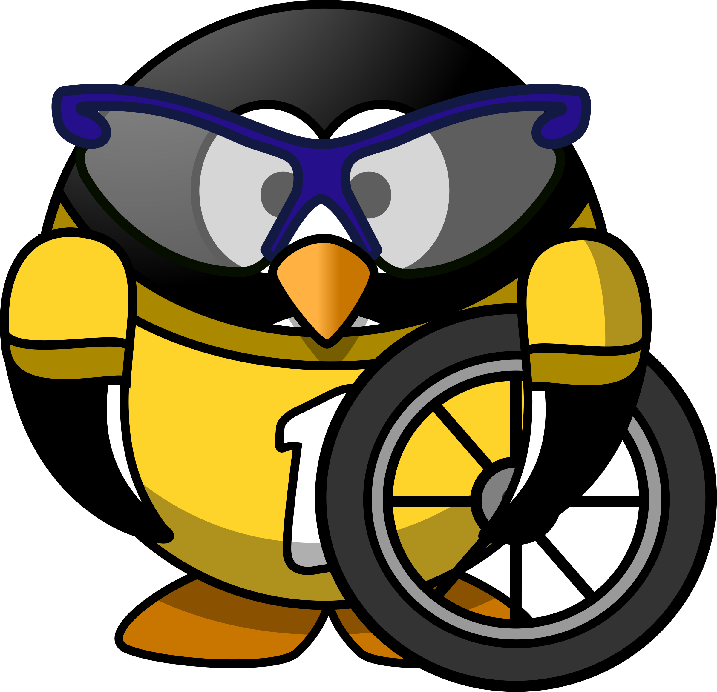 Download Cyclist Penguin - Cycling Penguin PNG Image with No Background ...