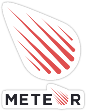 Meteor ×2 Sticker - Meteor Js Logo - Free Transparent PNG Download - PNGkey