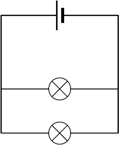 Download Series - Basic Simple Parallel Circuit PNG Image with No ...