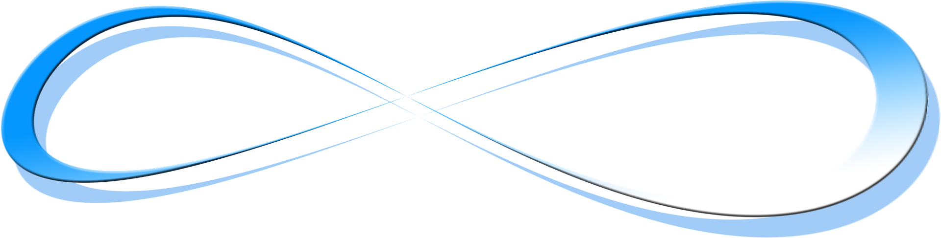 Blue Infinity Loop - Infinito Simbolo Png - Free Transparent PNG ...