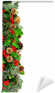 Download Christmas Holly Border PNG Image with No Background - PNGkey.com