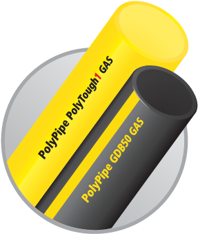Download Polytough1 And Polypipe Gdb50 - Gas Pipe Sleeve PNG Image with ...