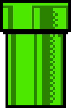 Pipe - 8 Bit Mario Pipe Png - Free Transparent PNG Download - PNGkey