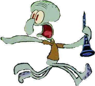 Download Squidward Run By Stu - Art PNG Image with No Background ...
