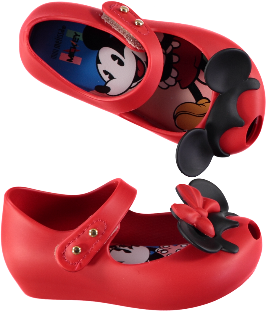 Download Mini Ultragirl Minnie & Mickey Mouse 'ears' Pumps Red - Mickey ...