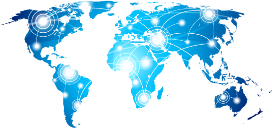 Download Multinational Business - - World Map PNG Image with No ...