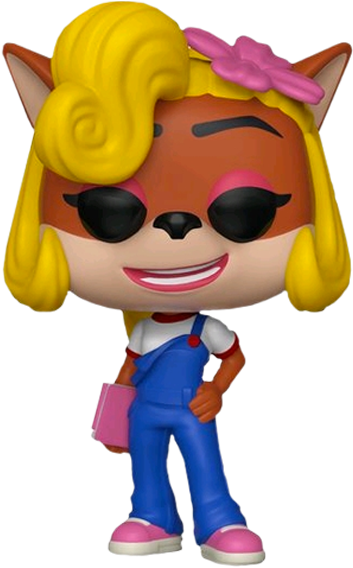 Download Coco Pop Vinyl Figure - Crash Bandicoot Pop Figure PNG Image ...