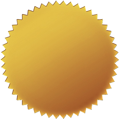 Certificate Sticker - Free Transparent PNG Download - PNGkey