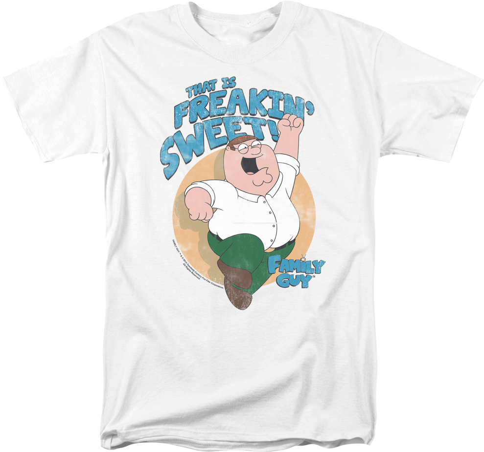 Download Freakin' Sweet Family Guy T-shirt - Mens Family Guy Tshirt PNG ...