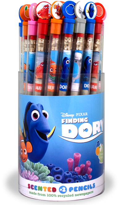 Download Dory Bucket Of Smencils - Disney Finding Dory Smencils ...