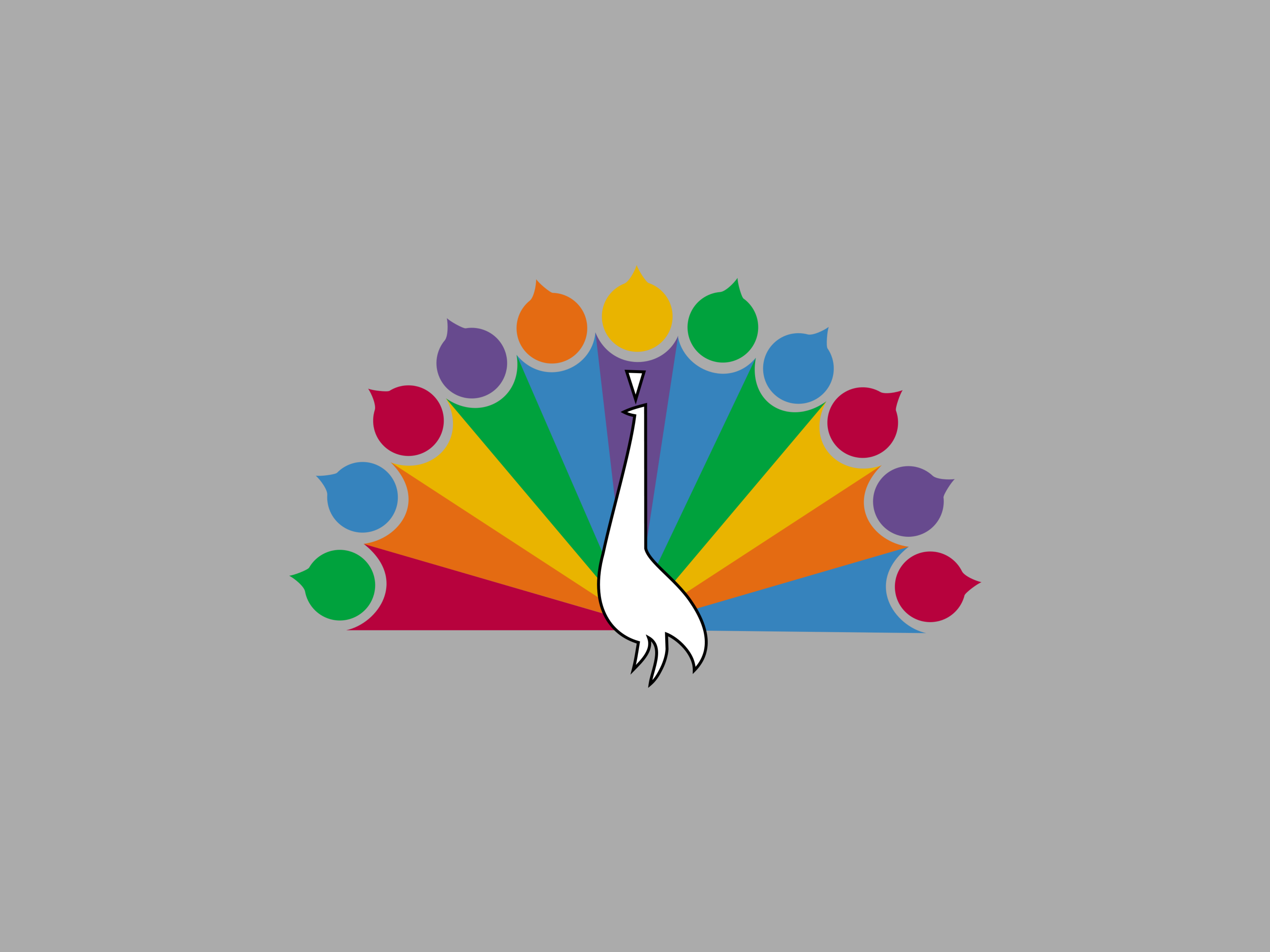 The Peacock Logo Introduced In - Logo Of Nbc - Free Transparent PNG ...
