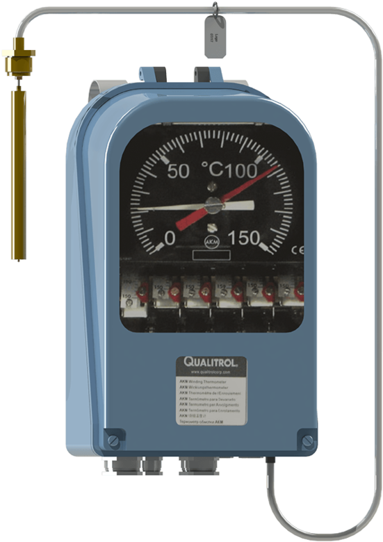 Download Qualitrol Akm Otiwti Capillary Based Oil Thermometer PNG Image with No Background ...
