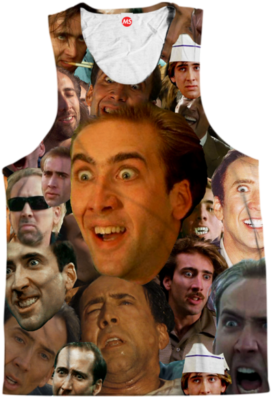 Nicolas Cage Crazy - Free Transparent PNG Download - PNGkey