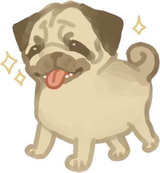 Download Make Him Into A Star - Pug PNG Image with No Background ...