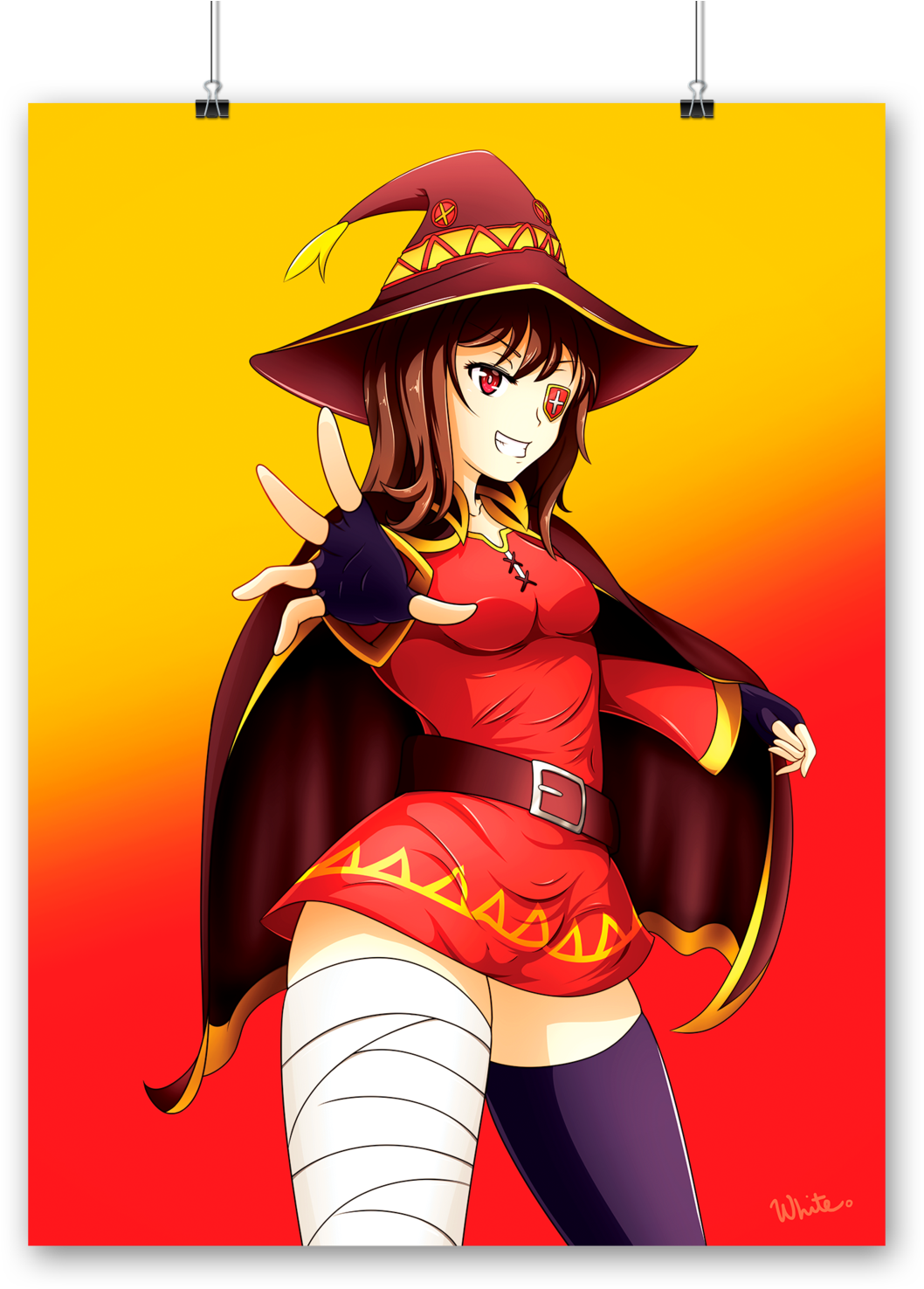 Megumin - Poster - Free Transparent PNG Download - PNGkey