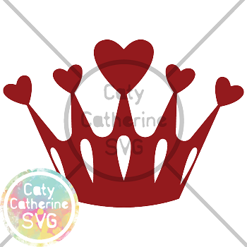 Download Heart Crown Princess Svg Cut File - Bullet Journal Dot Grid ...