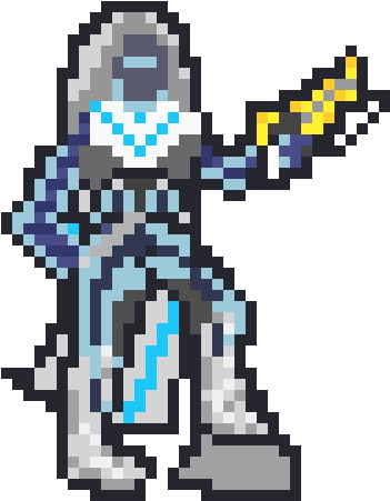 Download Destiny 2 Hunter - Destiny 2 Pixel Art PNG Image with No ...