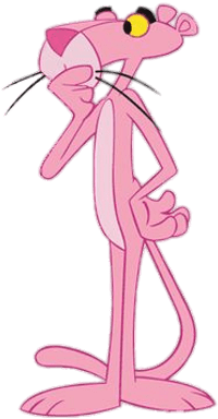 Download Pink Panther Thinking - Pink Panthers To Do List PNG Image ...