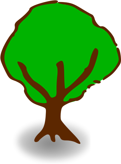 Download Cartoon Tree Transparent Background PNG Image with No ...