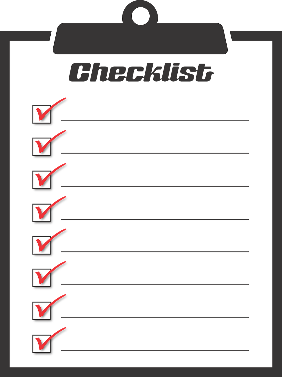 Last Minute Crisis Prevention Checklist For A Very - Checklist ...