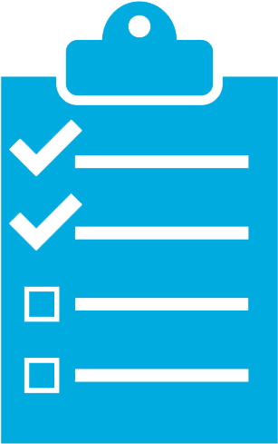 Download Checklist Icon File - Checklist Icons Blue PNG Image with No ...
