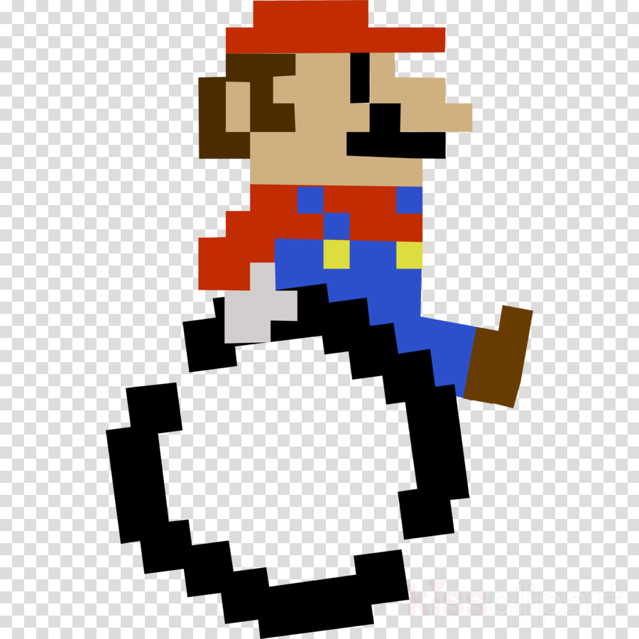 Download 8 Bit Mario Transparent Clipart Luigi Super Mario Bros - Mario ...