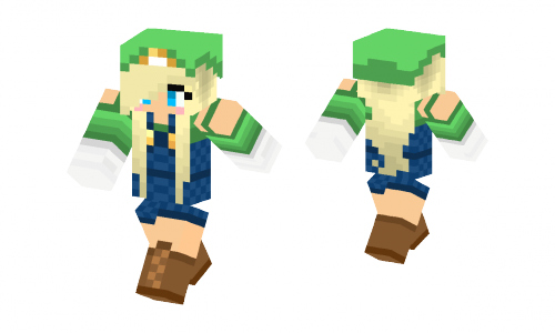 Female Link Minecraft Skin