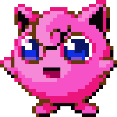 Jigglypuff - Jigglypuff Sprite - Free Transparent PNG Download - PNGkey