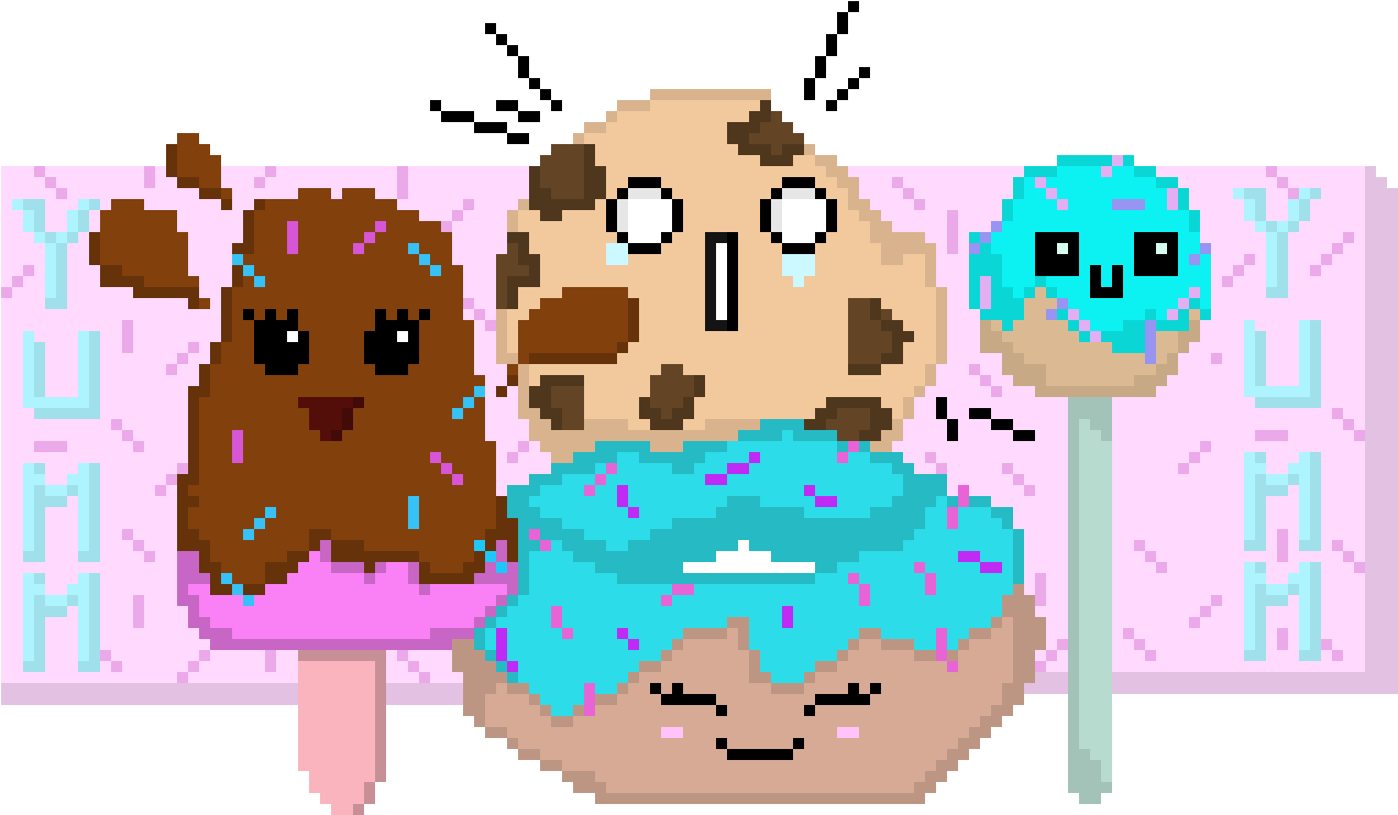 Download Sprinkles Pixel Art Prog PNG Image with No Background - PNGkey.com