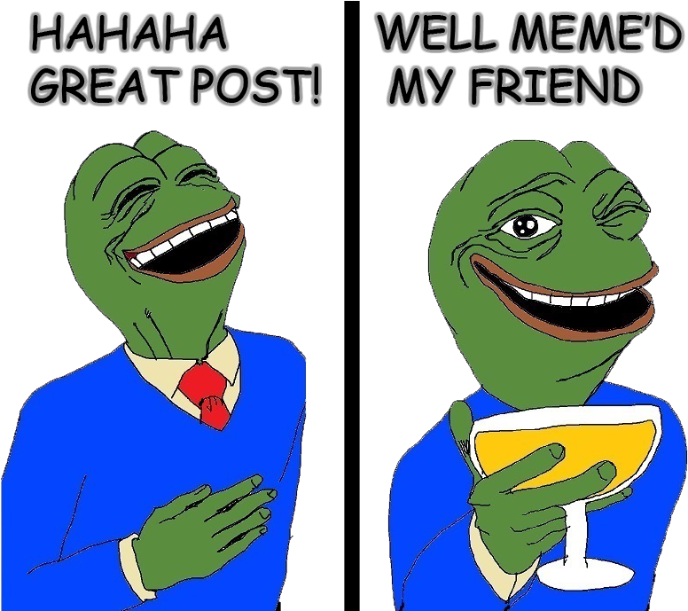 Download 48733281 - >> - Pepe The Frog Winking PNG Image with No ...