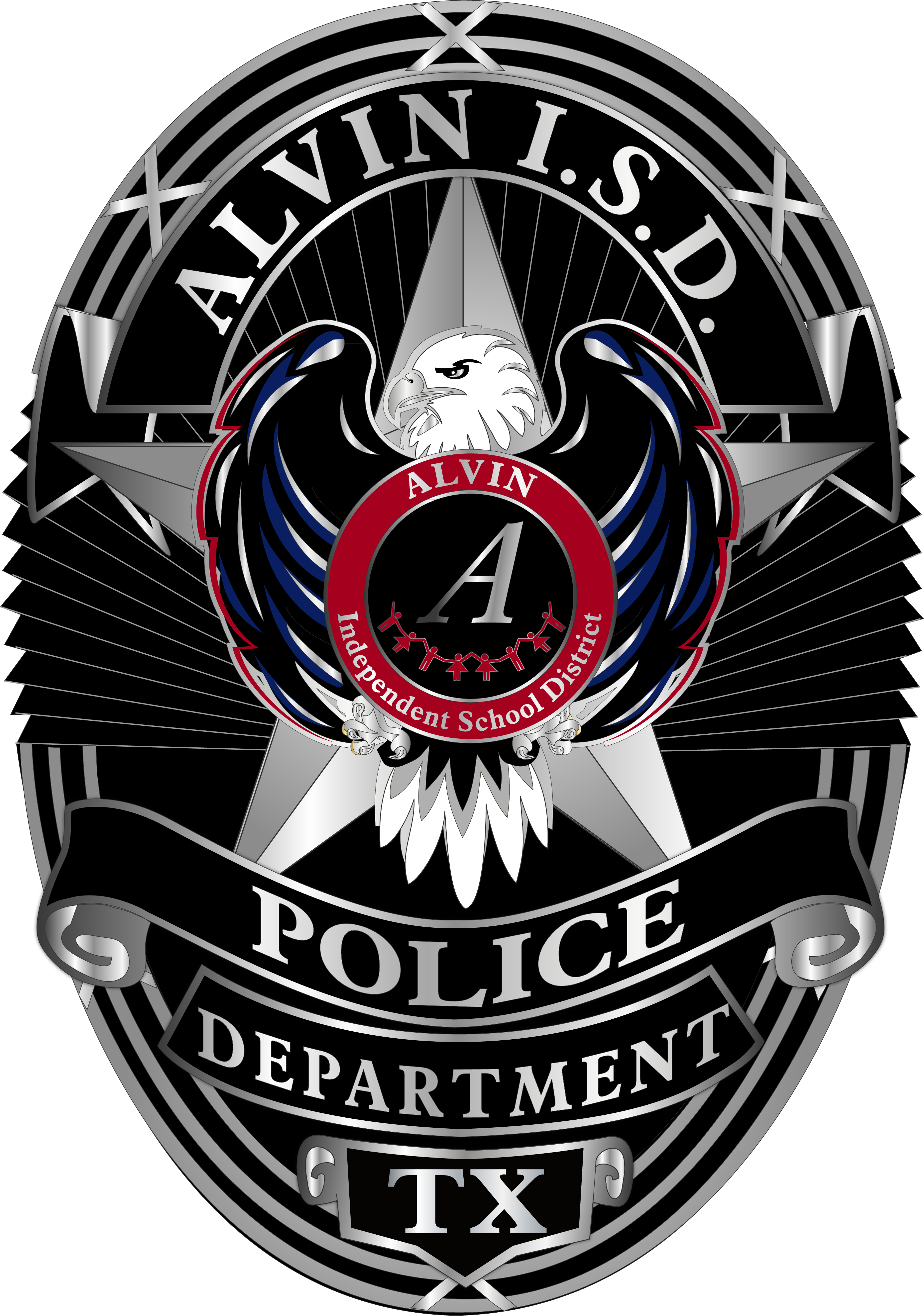 Download Badge New - Alvin Isd Police Department PNG Image with No ...