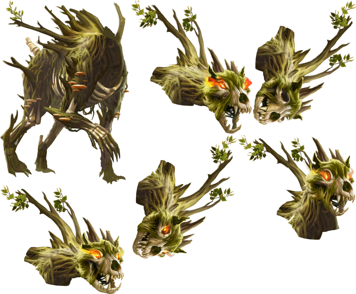 Download Click For Full Sized Image Moss Creature - Moss Creature PNG ...
